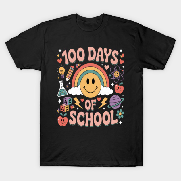 100 Days of School , Rainbow Smiley 100 Days - 100 Days Of School ...