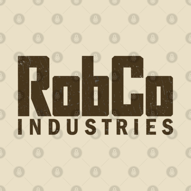 RobCo Industries logo retro style - Retro - T-Shirt | TeePublic