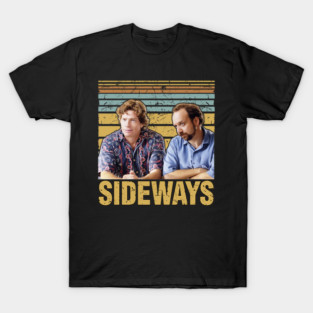 sideways poster tee