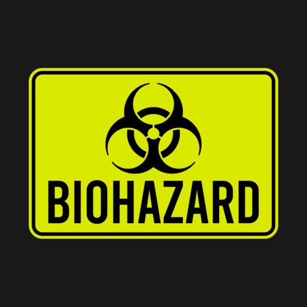 Biohazard Sign Symbol - Biohazard - T-Shirt | TeePublic