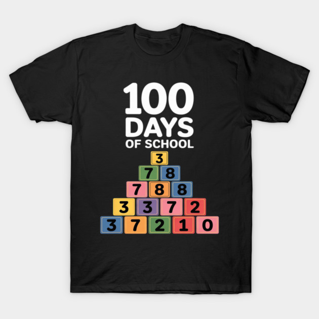 100 Days of School Colorful Number Blocks for Teachers - 100 Days Of ...
