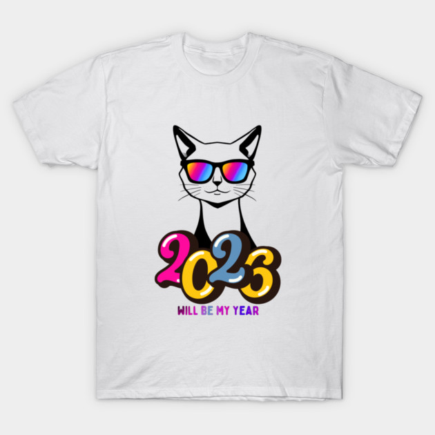 Cool Sunglasses Cat 2026 Motivation Art - Cool Cat Illustration - T ...