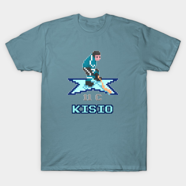 Sharks Forward Kelly Kisio NHL 94 Character - Kelly Kisio - T-Shirt ...