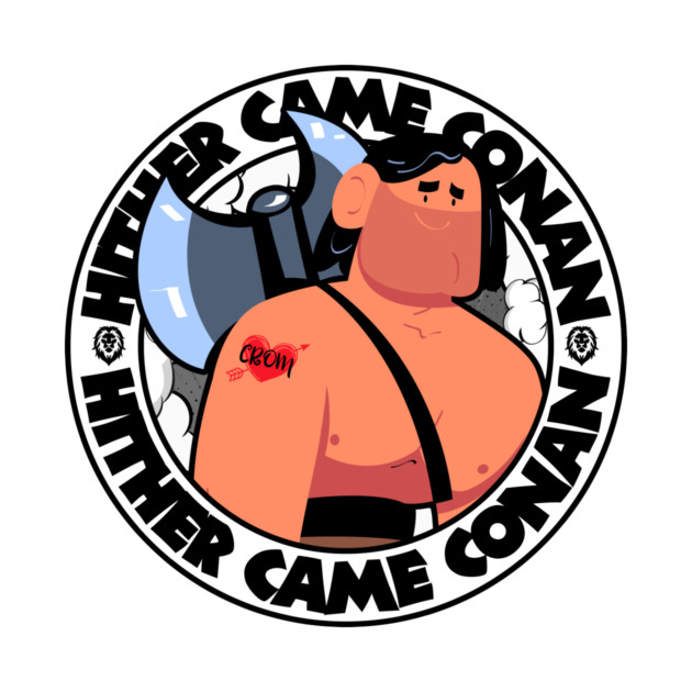 Barbarian Pod Logo (Black) - Podcast Merch - T-Shirt | TeePublic