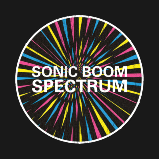 Sonic Boom Spectrum - Sonic Boom Spectrum - T-Shirt | TeePublic