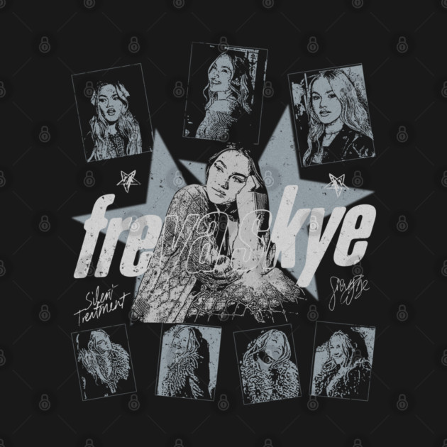 Freya Skye Music Zombie Vintage M10894 - Freya Skye - T-Shirt | TeePublic