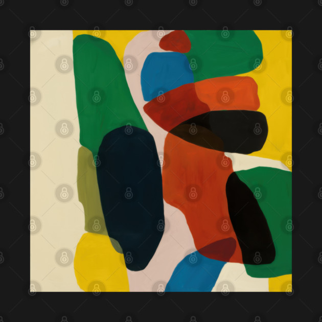 Earthen Form Collage - Abstract - T-Shirt | TeePublic