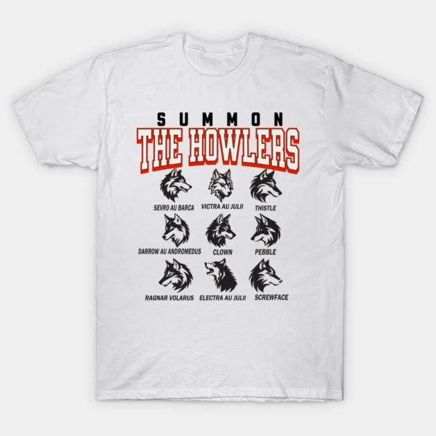 Red Rising Summon the Howlers - Red Rising - T-Shirt | TeePublic