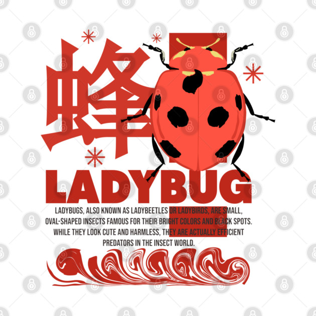 lady bug - Ladybug Red Beetle - T-Shirt | TeePublic
