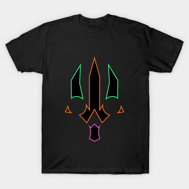 Neon Life - Trident - T-Shirt | TeePublic