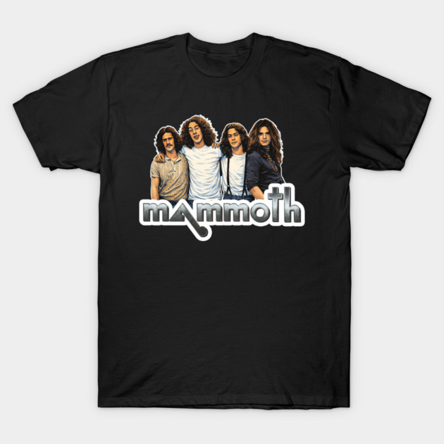 Mammoth with Mark Stone - Original VH Logo Style - Van Halen - T-Shirt ...