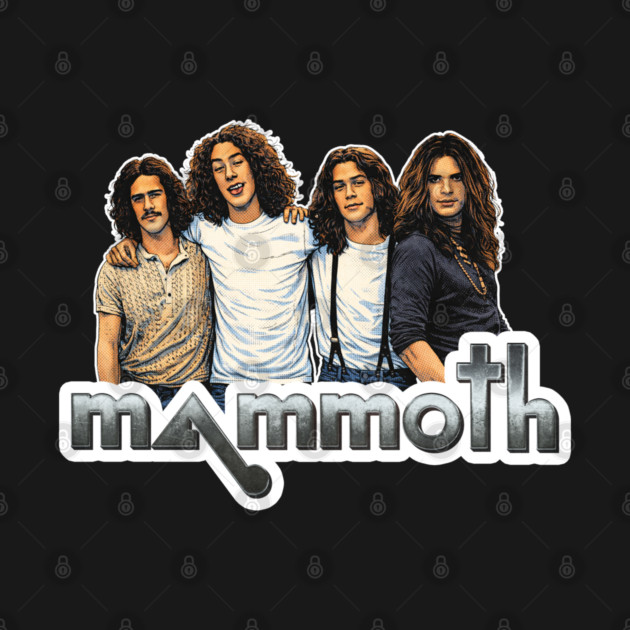 Mammoth with Mark Stone - Original VH Logo Style - Van Halen - T-Shirt ...