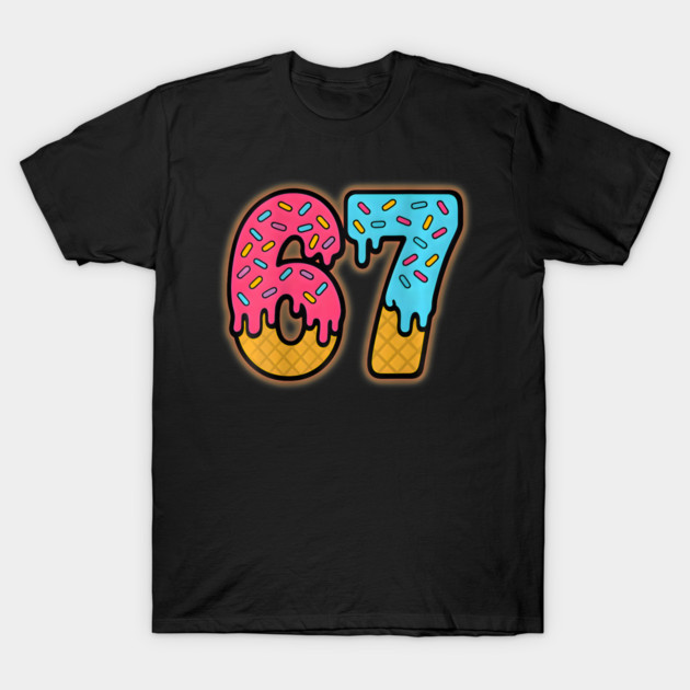 Six Seven Ice Cream Drip Sport 67 Fun Mason (On Back) - Custom Printed ...