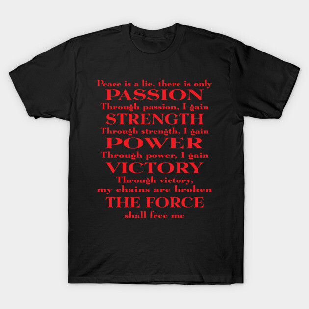 sith code t shirt