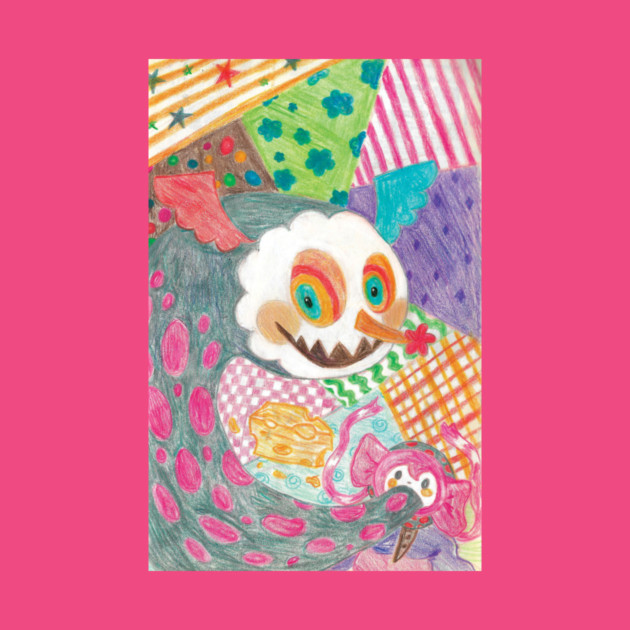 Madoka Magica Charlotte Bebe Colorful Anime - Anime - T-Shirt | TeePublic