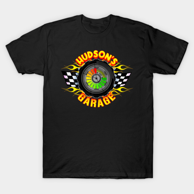 Hudson's Garage - Custom Logo Apparel - T-Shirt | TeePublic