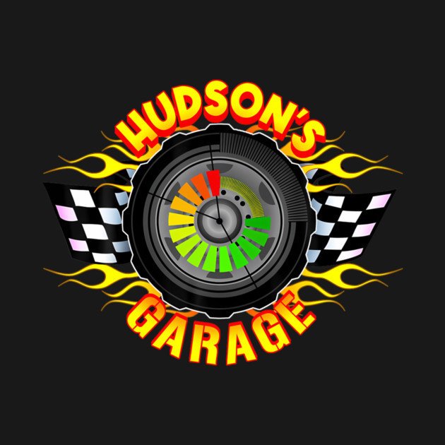 Hudson's Garage - Custom Logo Apparel - T-Shirt | TeePublic