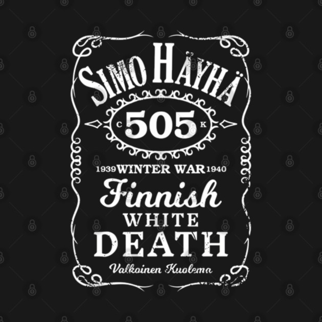 Simo Hayha Finnish Finland Suomi Sisu Whiskey Label - Finnish Sniper ...