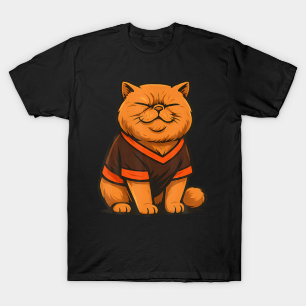 Pudge The Cat - Custom Cat Lover - T-Shirt | TeePublic