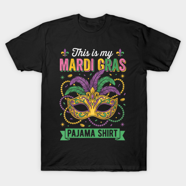 Vintage Mardi Gras Pajama Apparel Art - Vintage Mardi Gras Pajama ...