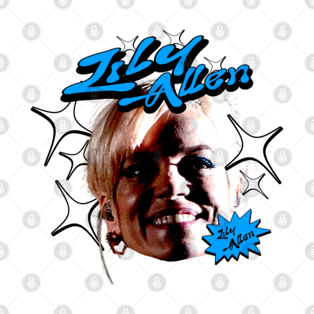 Electropop Women Singer - Lily Allen - T-Shirt | TeePublic