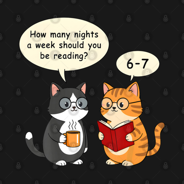 How y Nights Reading 67 English Teacher Cats Book - Book Lover - T ...