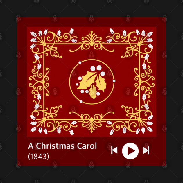 A Carol Spotify Cover Image - Christmas Carol Image - T-Shirt | TeePublic