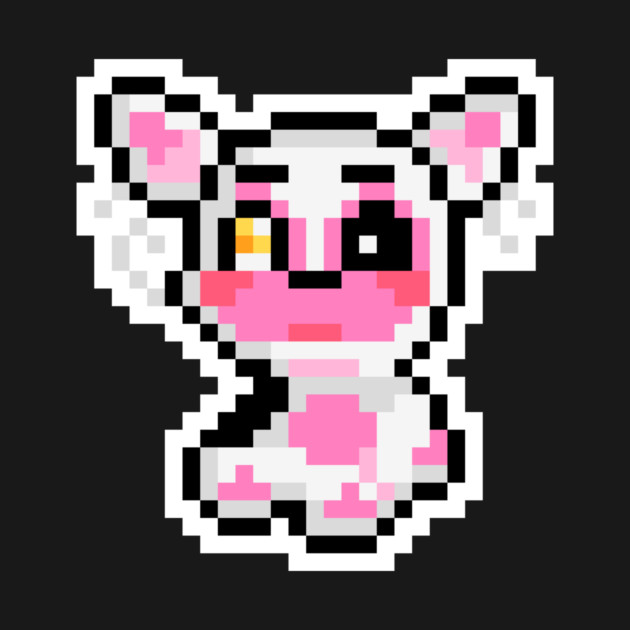 Cute Pixel Broken Fox Animatronic – Retro Game Style Pixel Art - Pixel ...