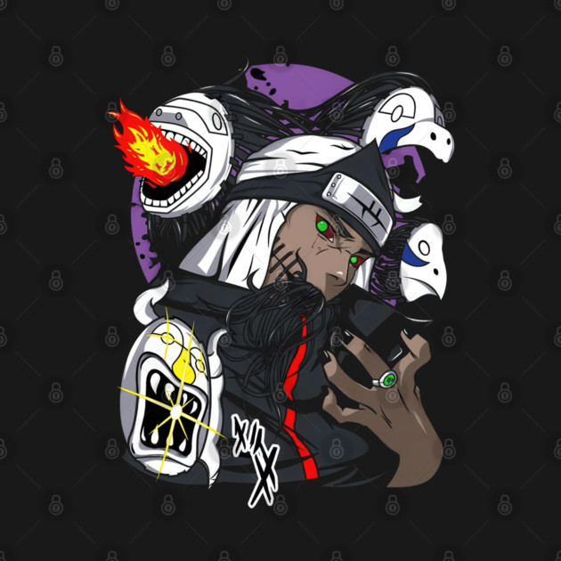 Monster of the Hidden Mist with Shark-Like Power - Naruto - T-Shirt ...