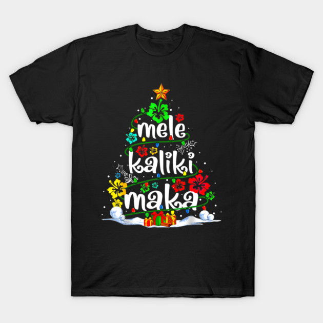 Mele Kalikimaka Tropical Hawaiian Santa Tree - Mele Kalikimaka ...