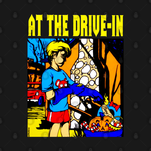 Cartoon Style Post Punk Band - At The Drive In - T-Shirt | TeePublic