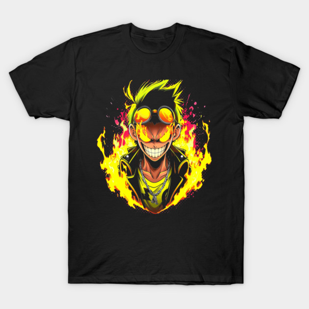 Shinra Kusakabe Fire Force Fan Art - Shinra Kusakabe - T-Shirt | TeePublic