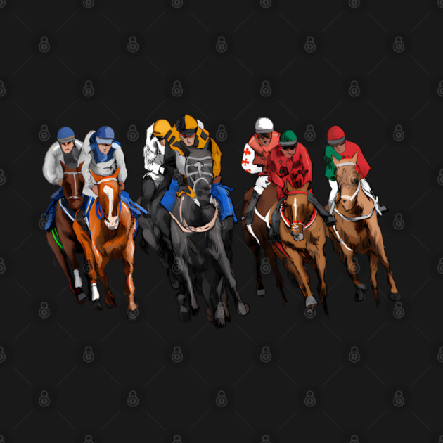 Horse Racing Jockey Racer Derby Rider Race Track - Horse Racing Jockey ...