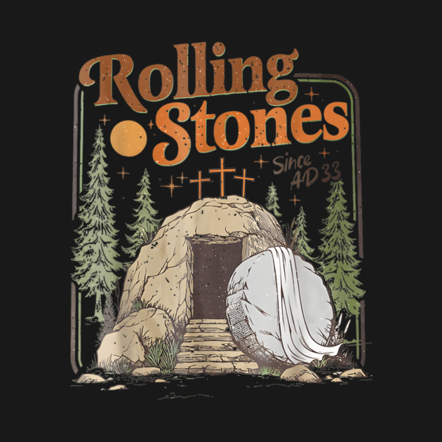 The Stone Was Rolled Away He Is Alive Christian Easter - Easter ...