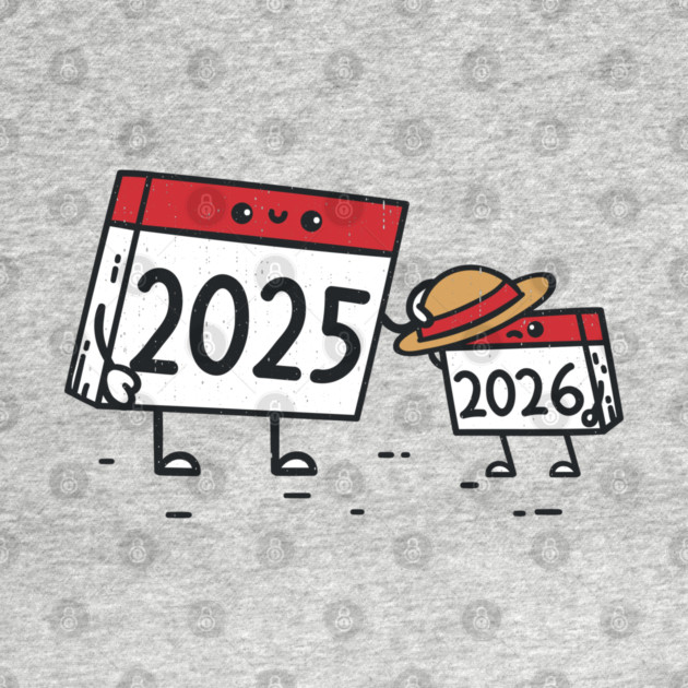 One Year Passed - New Year 2026 - T-Shirt | TeePublic
