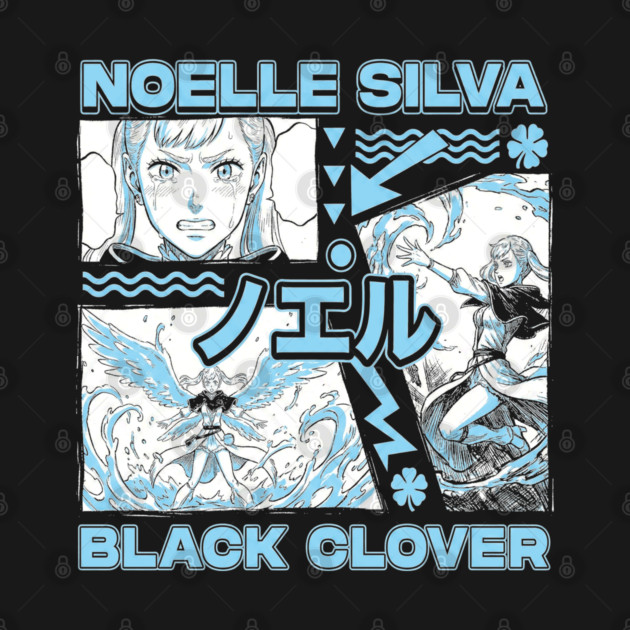Noelle Silva Black Clover Anime Manga - Noelle Silva - T-Shirt | TeePublic