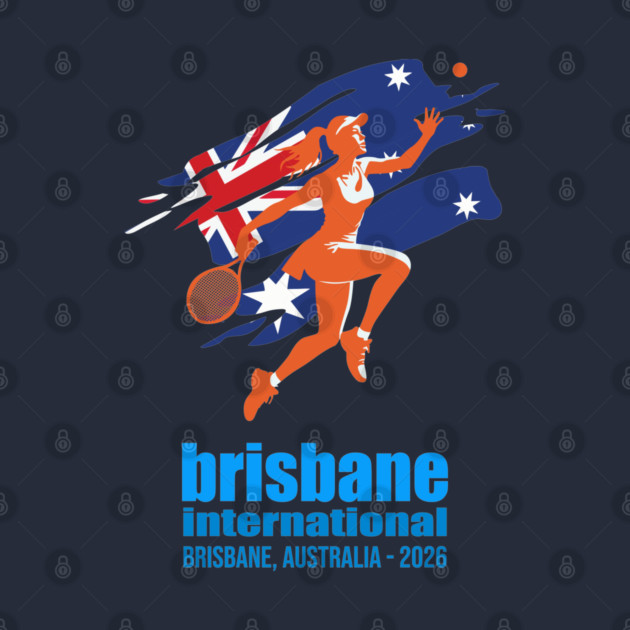 Brisbane International 2026 for Tennis Lover - Tennis Lover - T-Shirt ...