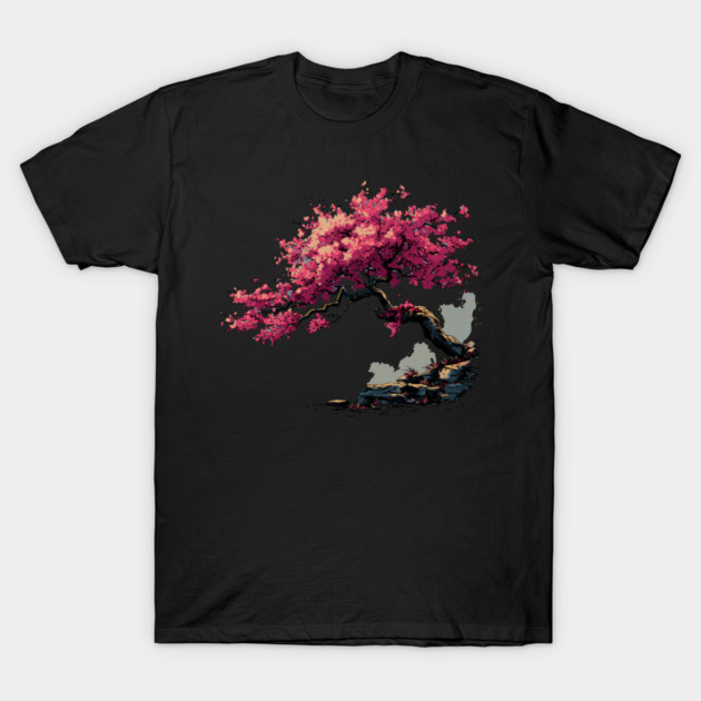cherry blossom (sakura) tree 1 - Cherry Blossom Sakura Tree - T-Shirt ...