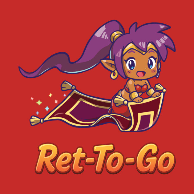 Ret To Go - Shantae - T-Shirt | TeePublic