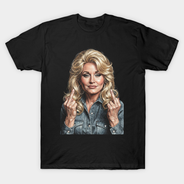 DOLLY OLD COUNTRY - Dolly Parton - T-Shirt | TeePublic