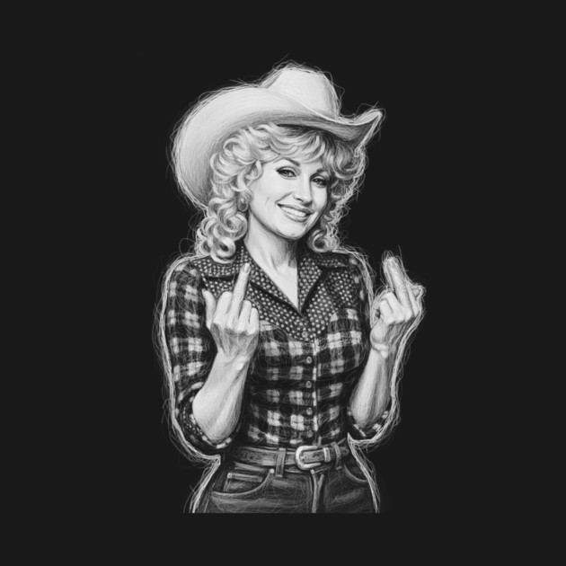 DOLLY COWGIRLS COUNTRY 70S - Dolly Parton - T-Shirt | TeePublic