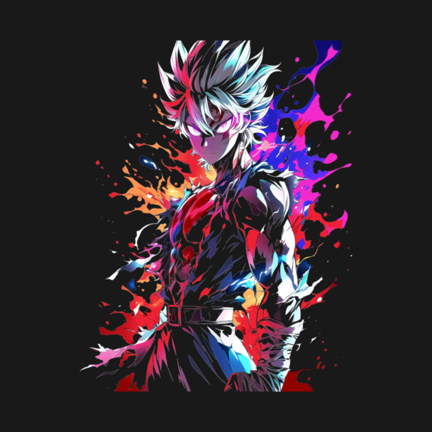 Asta from Black Clover Radiating Anti-Magic - Asta - T-Shirt | TeePublic