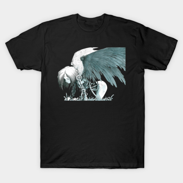 Gally Mechanical Angel - Custom Printed - T-Shirt | TeePublic