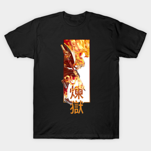Flame Hashira - Flame Hashira Fan - T-Shirt | TeePublic