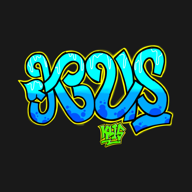 Klis Graffiti Street Art Typography - Graffiti - T-Shirt | TeePublic