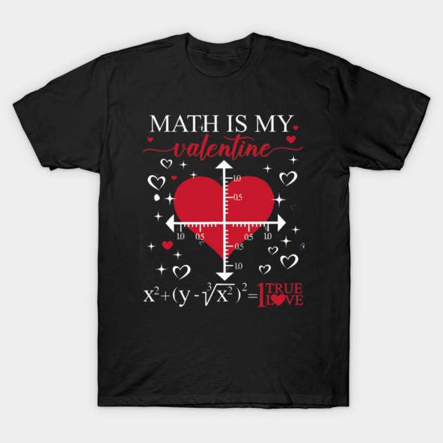 Math Is My Valentine True Love Equation Geometry Teacher - Math ...