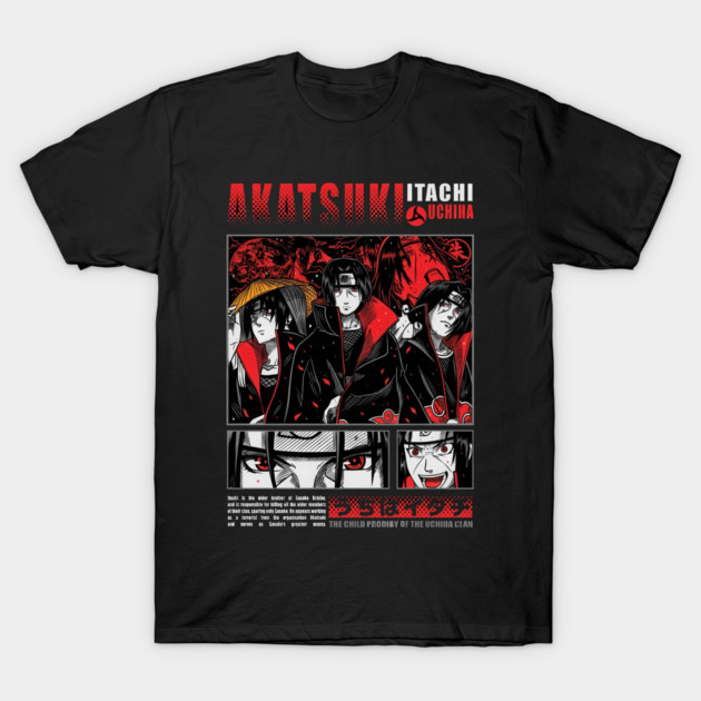 Silent Assassin Bearing the Burden of His Clan - Naruto - T-Shirt ...