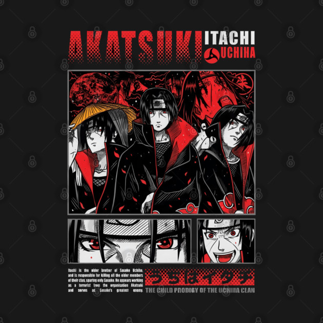 Silent Assassin Bearing the Burden of His Clan - Naruto - T-Shirt ...