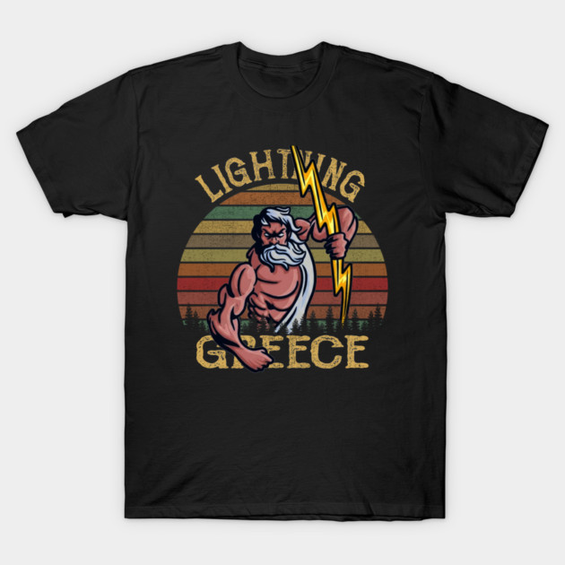 Electric Summer Greece Lightning Sunset Vintage Retro Travel Aesthetic ...