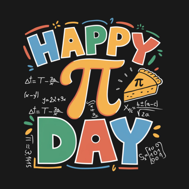 3.14 PI Day Pie Day Pi Symbol for Math Lovers and Kids - Pi Day Pie Day ...